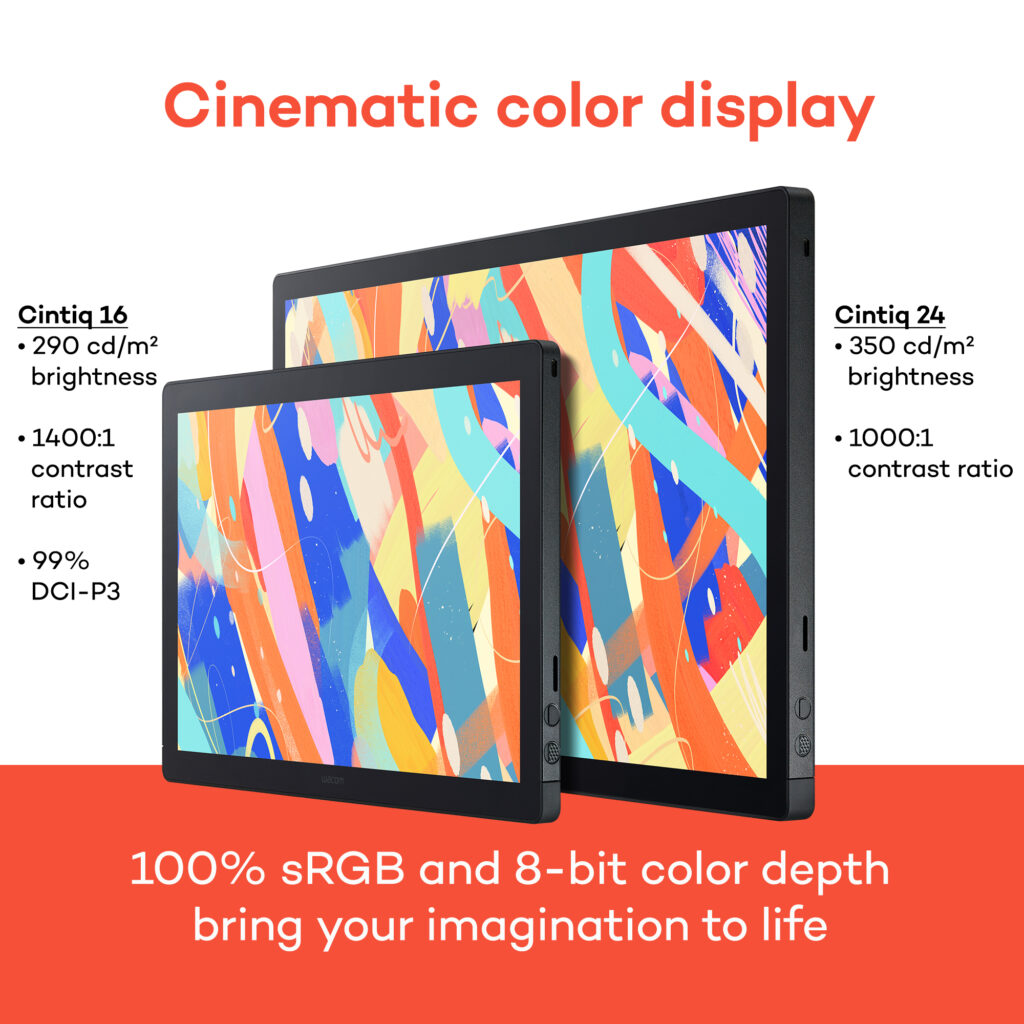 Wacom Cintiq 24 (2025) Drawing Tablet with Screen - Wacom Canada